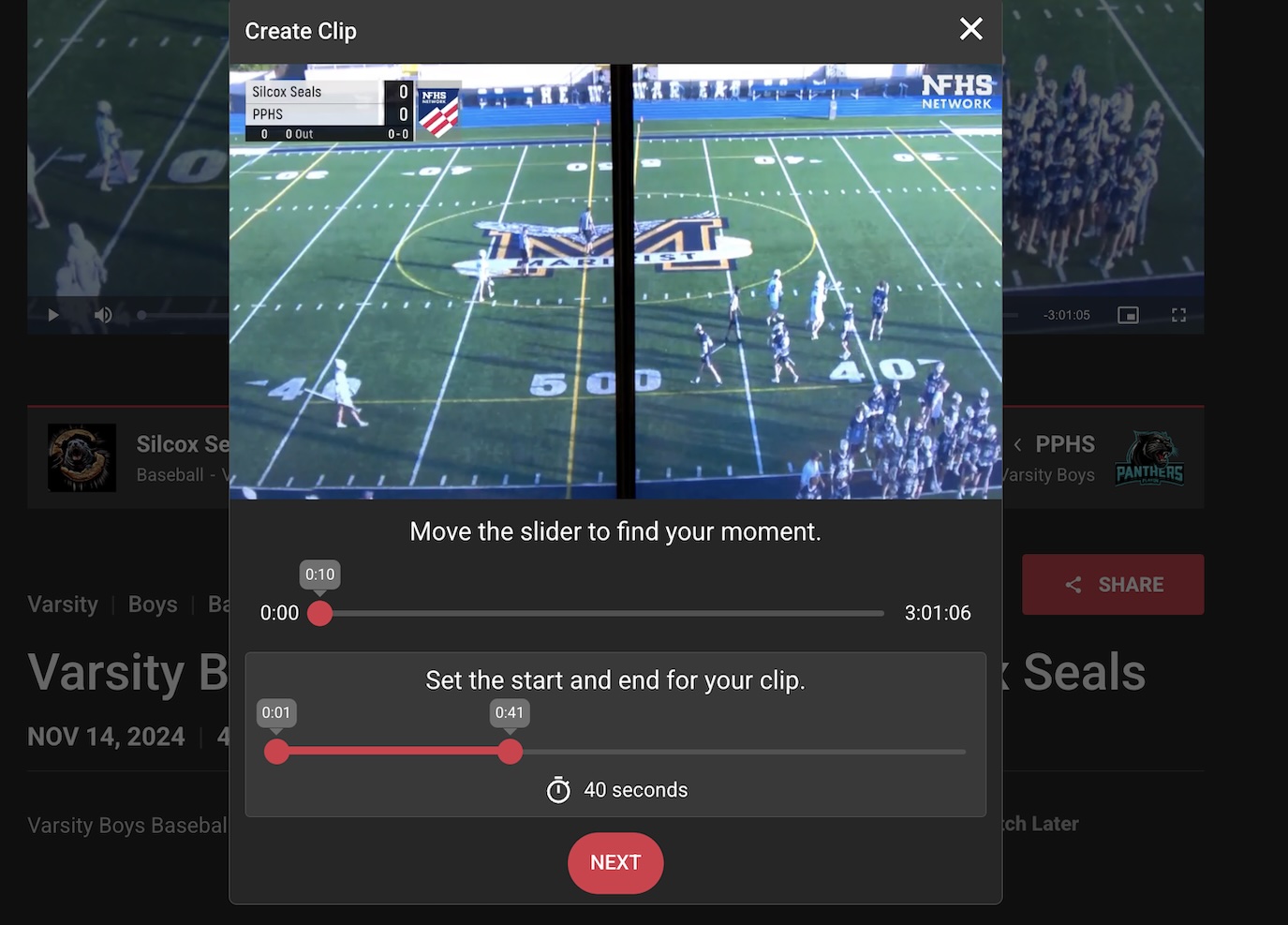 How to Create Fan Clips of Events
